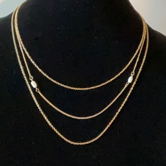 Avon | Jewelry | Vintage Three Strand Avon Necklace | Poshmark